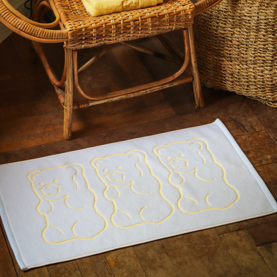 Jelly Bear Mat | Yellow – Maison de Cotton